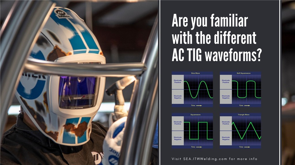 ITW Welding Singapore | What are the Different AC TIG Waveforms?